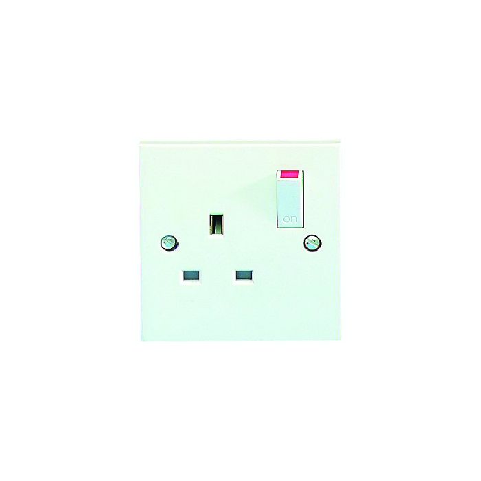 13 Amp Socket outlet - Economy 1 gang switched