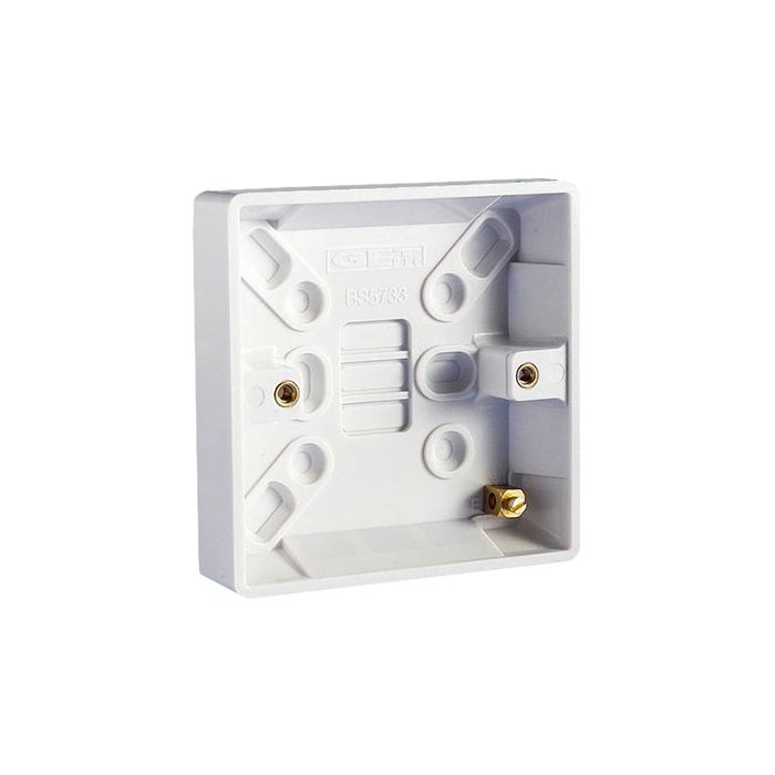 Surface Pattress Box- 25mm 1 gang