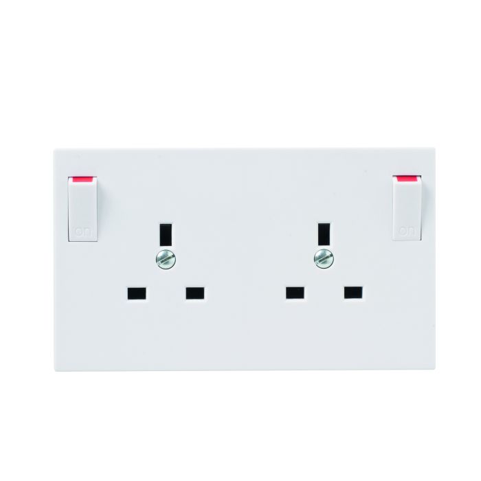 Converter Sockets - 1 to 2 gang converter