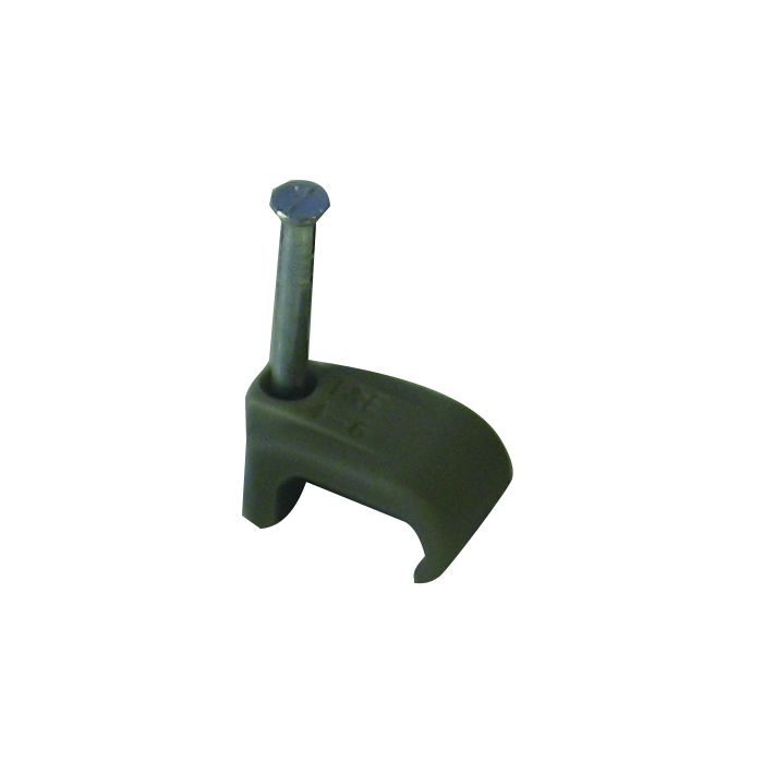Cable Clips - 4&6mm T&E Grey (Qty 100)