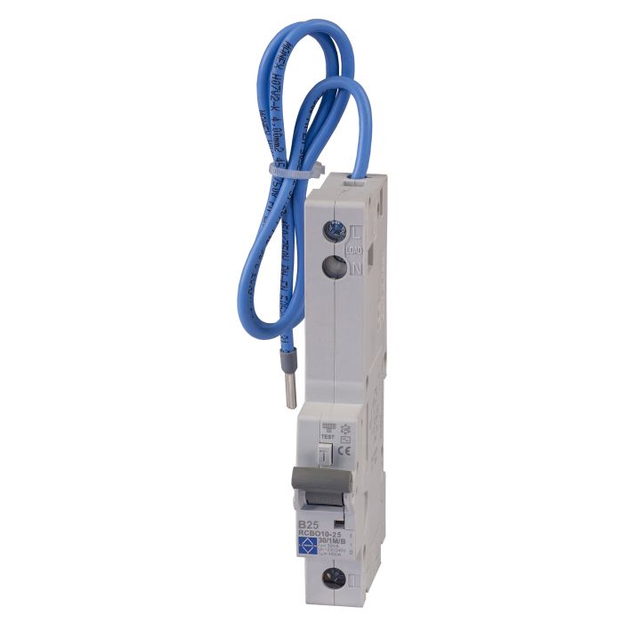 10kA Single Pole RCBO - B Curve - Type AC - 25A