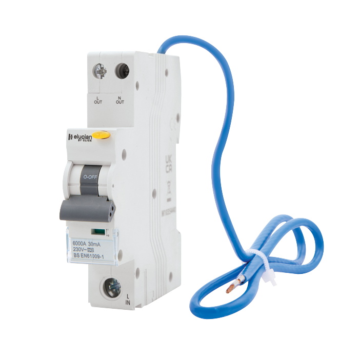 1 Pole True 6kA B Curve 16A 30mA RCBO