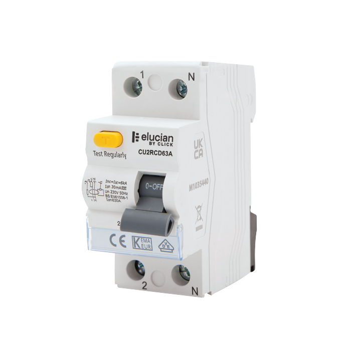 2 Pole 63A 30mA RCD