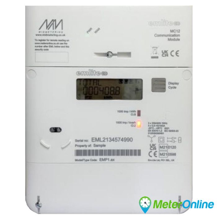 100A 3-phase smart meter
