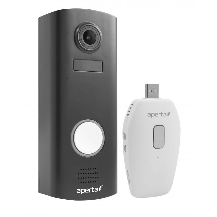 Wireless Door Entry - Battery powered Wi-Fi door station with record ...