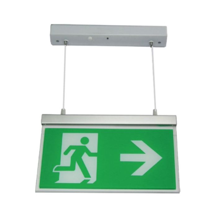 Suspended Exit Signs c/w ISO legend pack