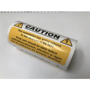 Mixed Wiring & Phase Markers - Safety Warning Signs & Labels - Cable ...