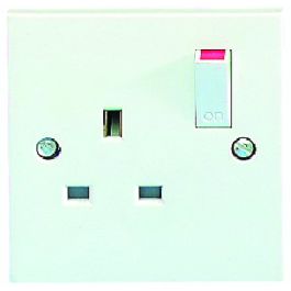13 Amp Socket outlet - Economy 1 gang switched