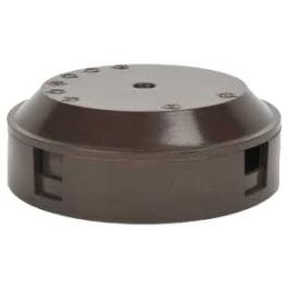 Brown Junction Boxes - 20 Amp 6 terminal selective entry