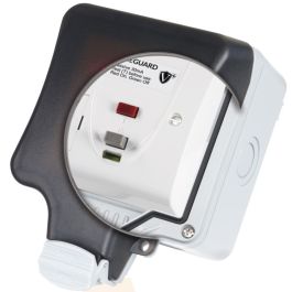 RCD Fused Spur IP66 weatherproof