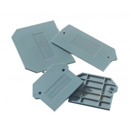 End plate 2.5-4mm 2 grey