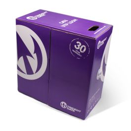 Cat6a Eca U/FTP LSHF violet cable 305M reelex box
