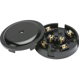 Junction Box 6 Term 20A Black