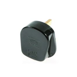 Plugs, Connectors and Adaptors - Plug 13A - black