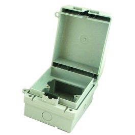 IP65 Rated single gang socket enclosure