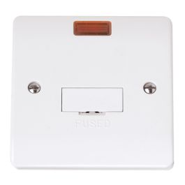 13 Amp Fused Connection Units - Unswitched with neon