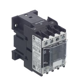 3 Pole AC Contactors - 3 pole 1N/O aux 4kW 9A AC3 230VAC coil