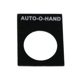 22mm Legend plate hand off auto