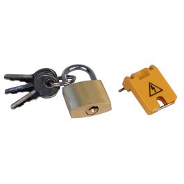 Padlock for MCB's, RCCB's RCBO's
