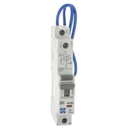 Compact RCBO 6A 6kA 30mA type B 1 module