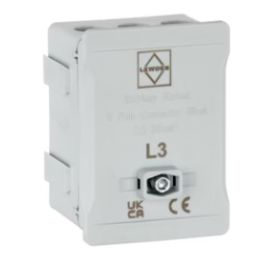 Terminal block 5-way 100A grey