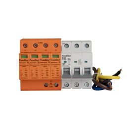 Surge protection kit T2 SPD TPN KIT inc cables & 32A TP MCB