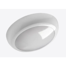 Circular bulkhead modular 10/14/18W 3CCT IP65 white emerg