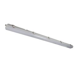 34W LED corrosion proof, IP65, 6ft single, Grey, 4000K