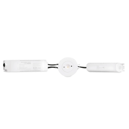 Recessed emergency downlight 3W LiFePo4 self test