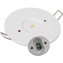 Emergency LED Recessed Downlight, Non-Maintained/Self Test