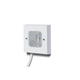 Towel rail energy controller & run back timer 800W white