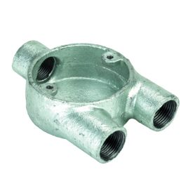 Galvanised Conduit Fittings - Y Boxes - 20mm
