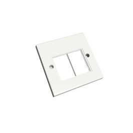 1 gang 2 LJ6C module faceplate